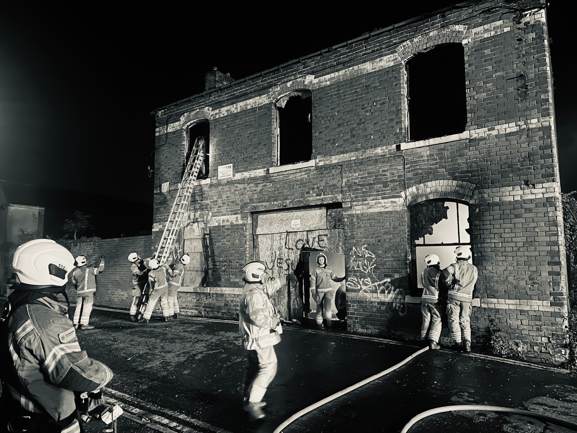 Fire on Dock Road, Worksop - Nottinghamshire Fire and Rescue Service