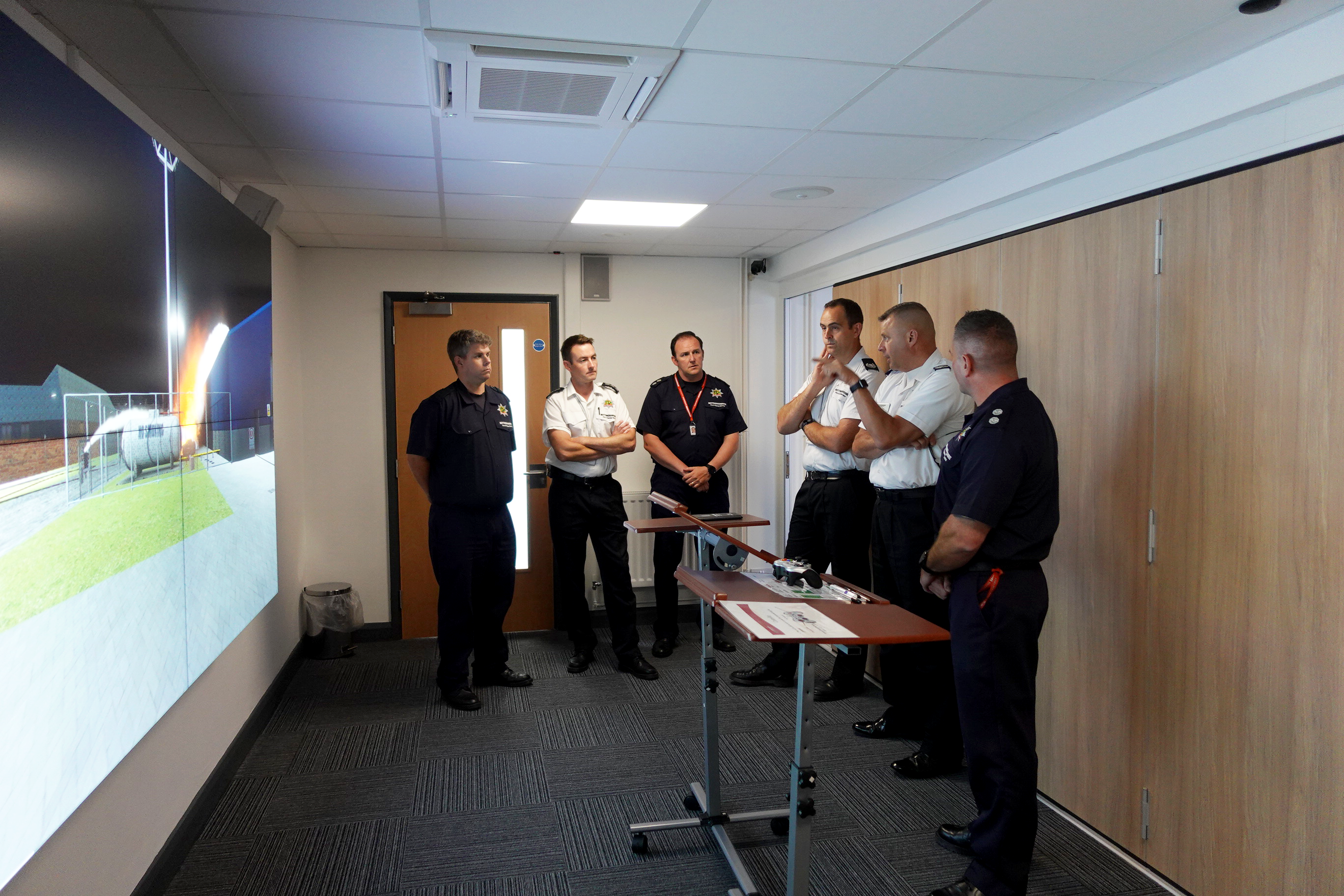 Nottinghamshire Fire and Rescue Service formally opens its new Incident ...