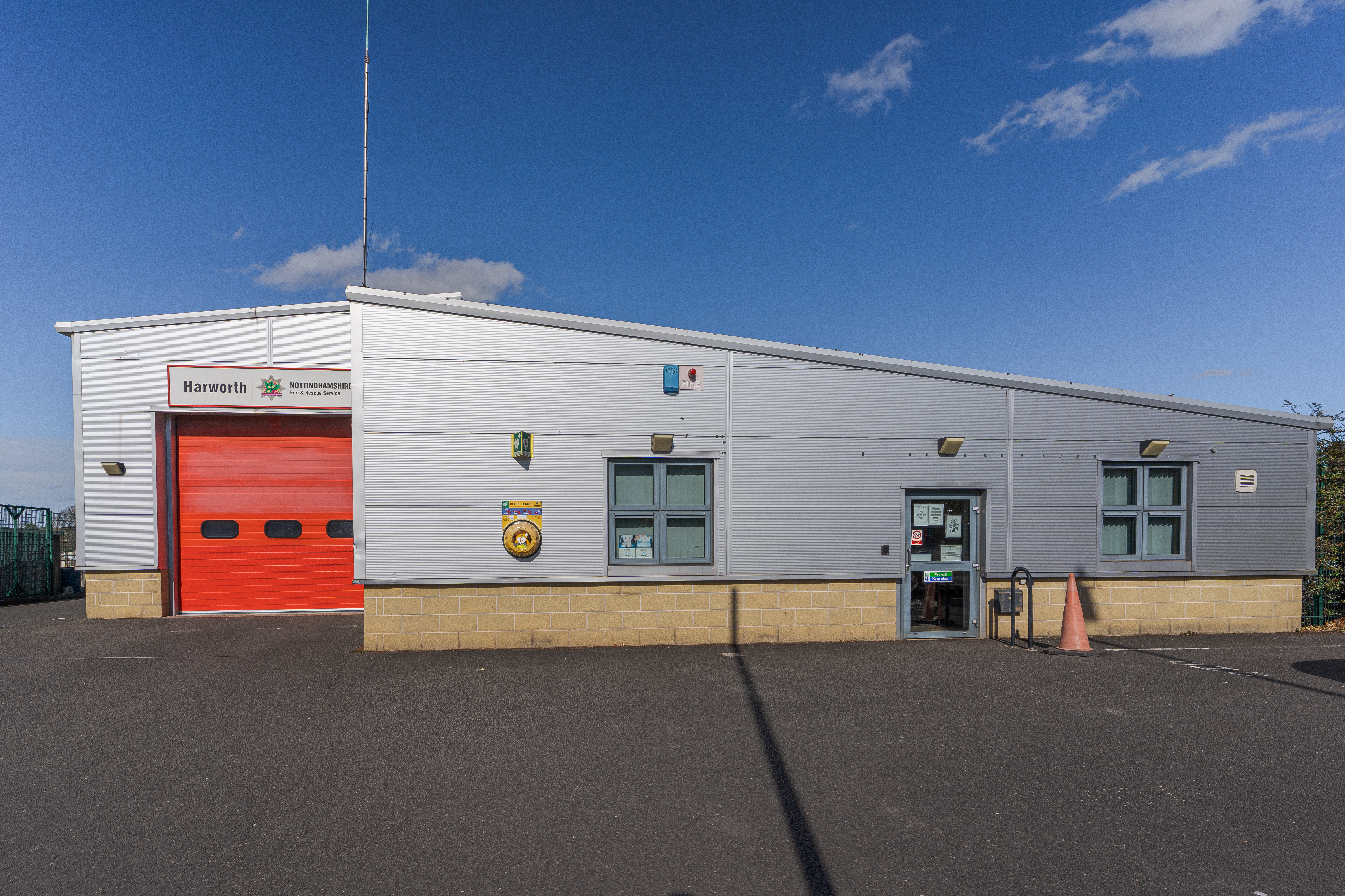 Harworth Fire Station - Nottinghamshire Fire and Rescue Service