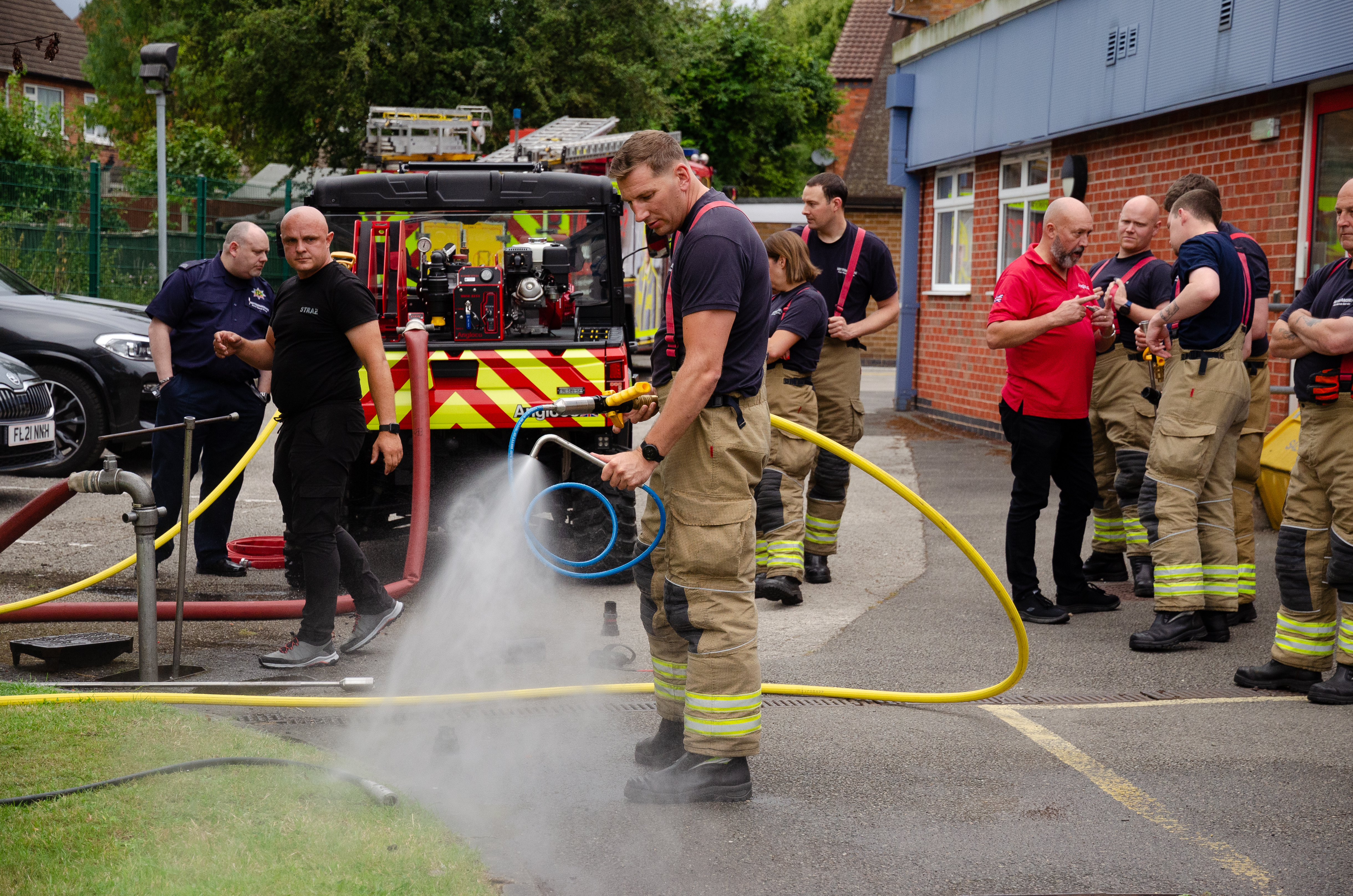New Fire Service Vehicle Launched To Assist With Rural Firefighting - NFRS