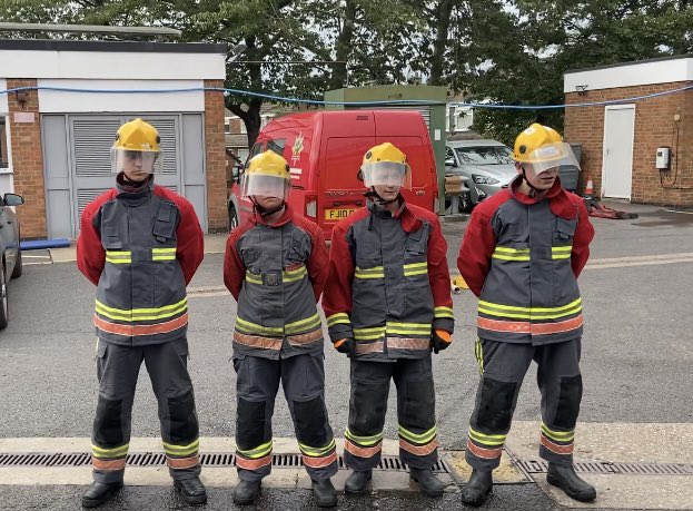 Pass out for Pythian Club members - Nottinghamshire Fire and Rescue Service